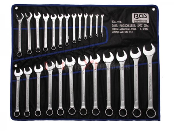 Scule service profesionale - Trusa chei combinate (6-32 mm) 25 buc art ...