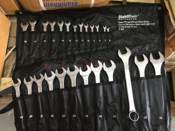 Scule service profesionale - Trusa chei combinate (6-32 mm) 25 buc ...