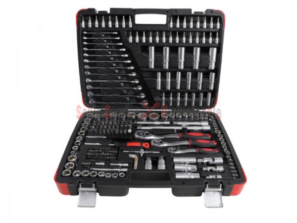 Scule service profesionale - Trusa tubulare 216 piese 1/2 ",3/8”,1/4 ...